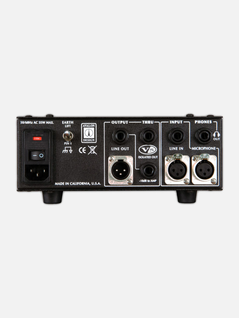 AVALON – V5 Preamp DI Reamp | Digiland SrL